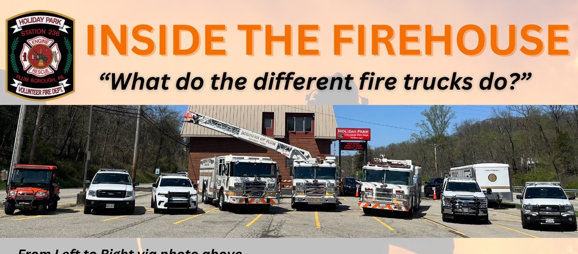 INSIDE THE FIREHOUSE: What Do The Different Fire Trucks Do? - Holiday ...