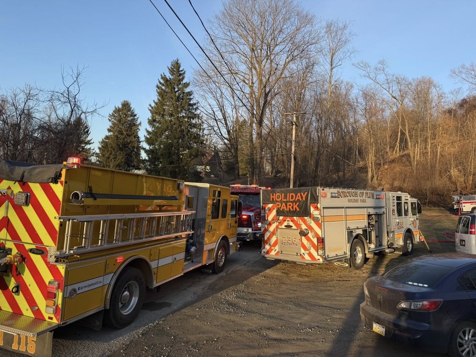 236-Engine Responds to Brush Fire in Logan's Ferry Heights Section of ...